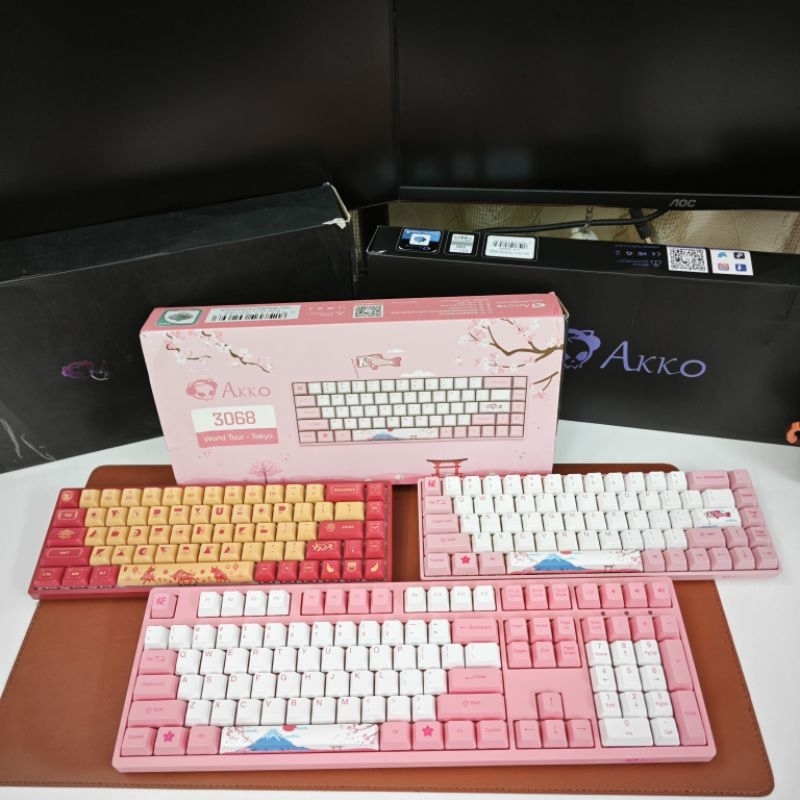 Bàn phím cơ 2nd AKKO 3068 3108 đã qua sử dụng mới 99% (Bảo hành 3 tháng ...