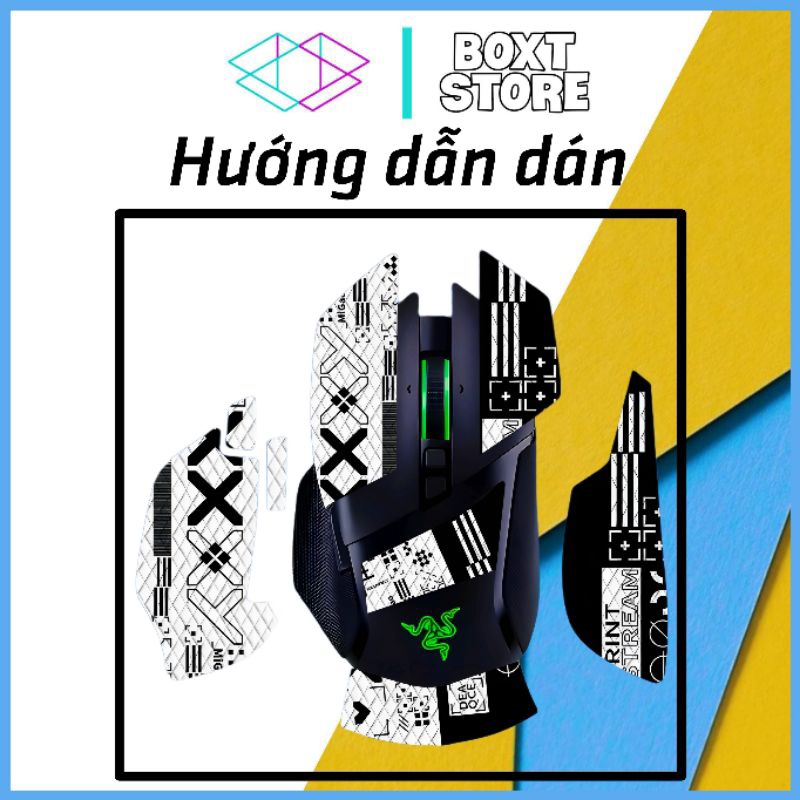 Miếng Dán Grip Tape 3M Chuột Razer Basilisk V2 V3 Pro Ultimate X ...