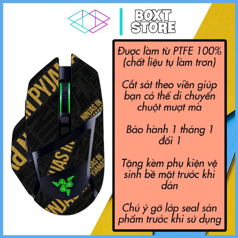 Miếng Dán Grip Tape 3M Chuột Razer Basilisk V2 V3 Pro Ultimate X ...