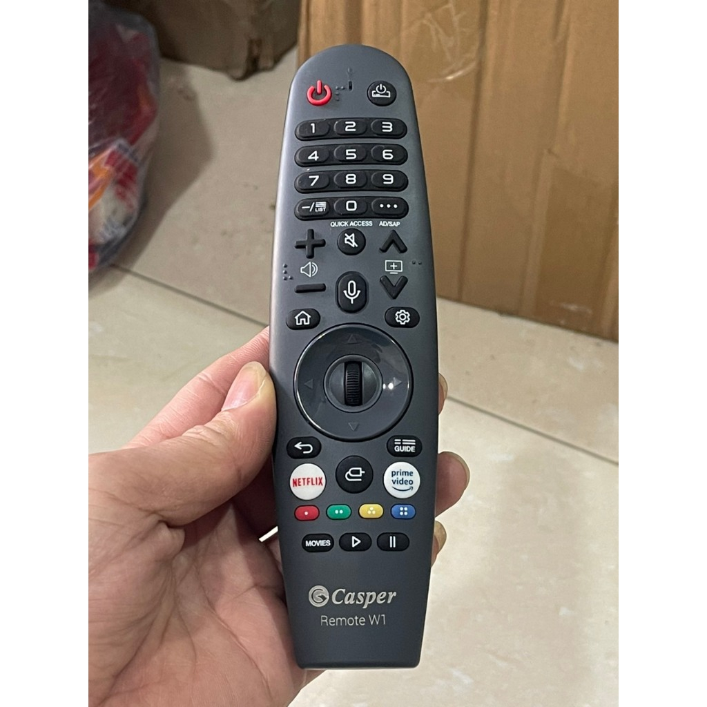 REMOTE ĐIỀU KHIỂN TIVI CASPER W1 GIỌNG NÓI CHÍNH HÃNG HÀNG QUA SỬ DỤNG ...