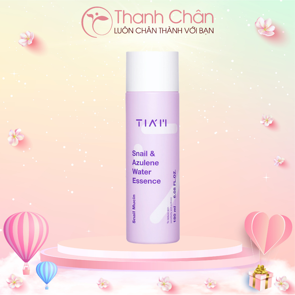 Tinh chất Tiam Snail & Azulene Water Essence 180ml | Shopee Việt Nam