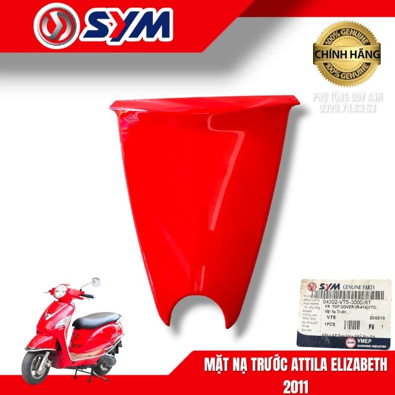 Mặt nạ trước dùng cho xe máy Attila Elizabeth 2011. Mặt nạ trước xe máy ...
