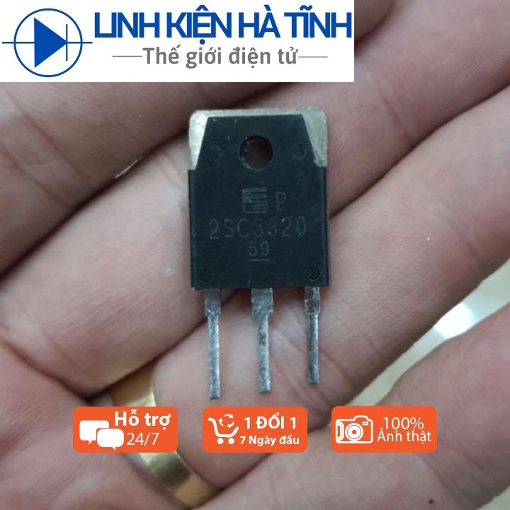 Túi 3 con Transistor 2SC3320 C3320 NPN 15A/500V tháo máy | Shopee Việt Nam