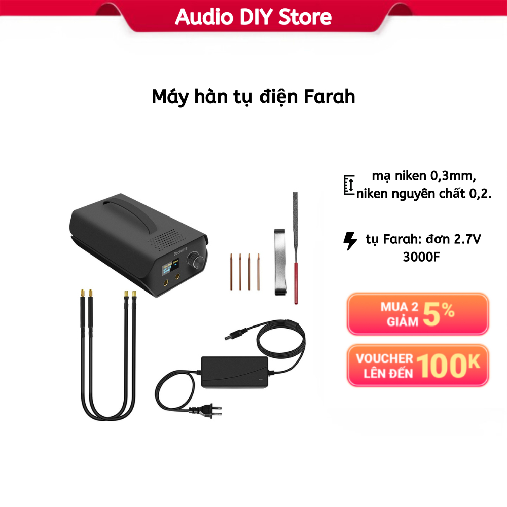 Hàn 0.3 Máy hàn điểm hiển thị kỹ thuật số Super Ferra Capacitor 18650 ...