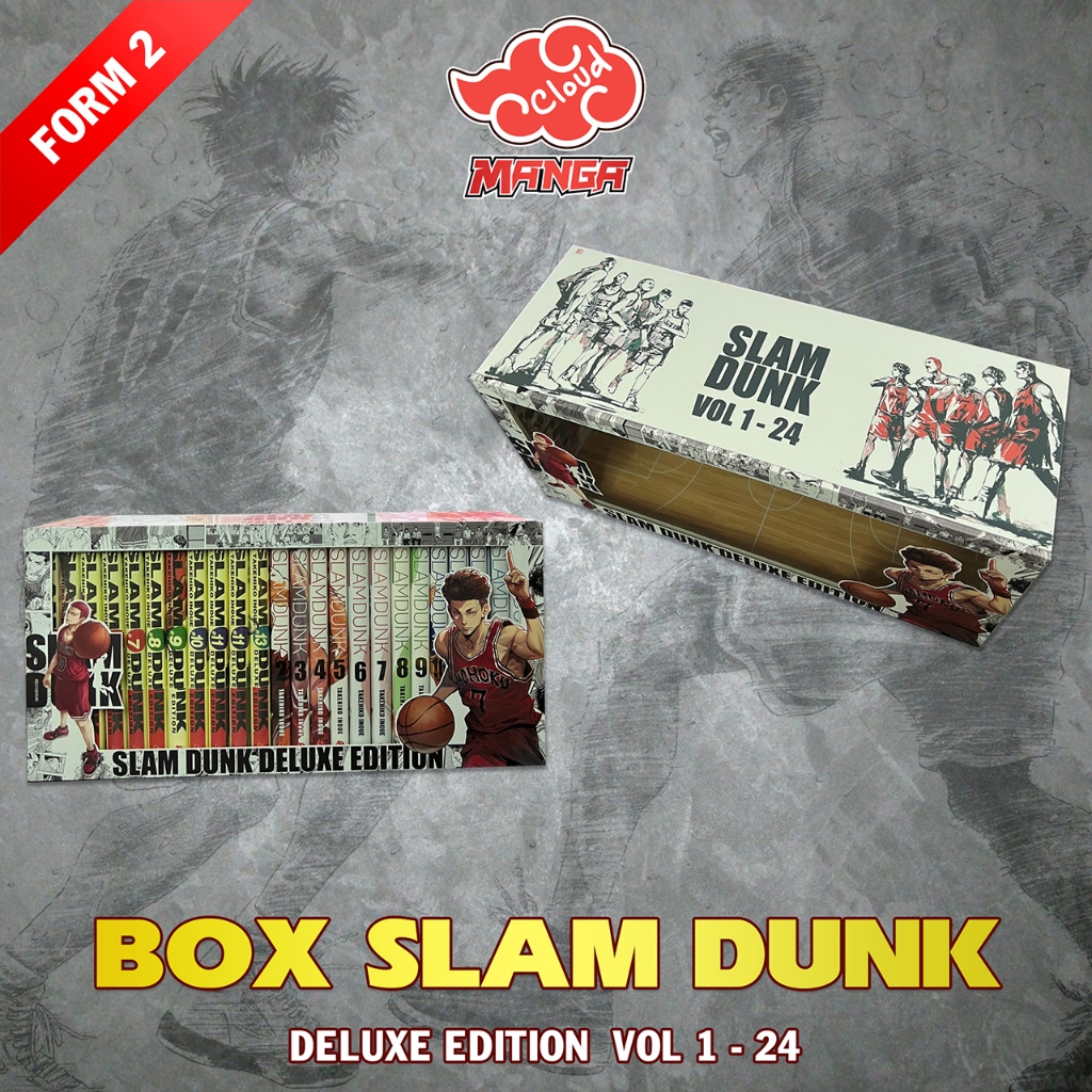 Box Slam dunk [KHÔNG KÈM TRUYỆN] để bảo quản bảo vệ truyện tránh bụi ố ...