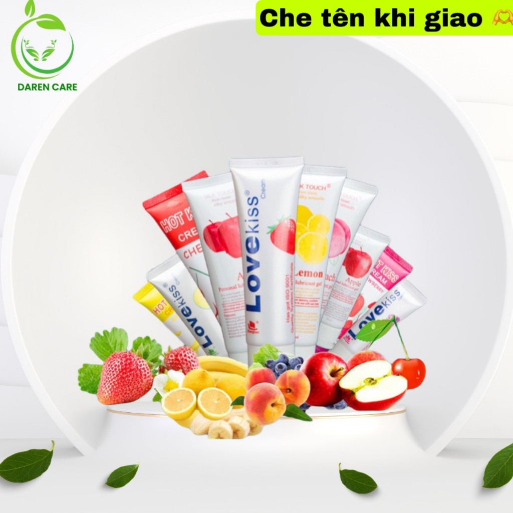 Gel bôi trơn Love Kiss chính hãng 100ml giúp tăng khoái cảm kéo dài ...