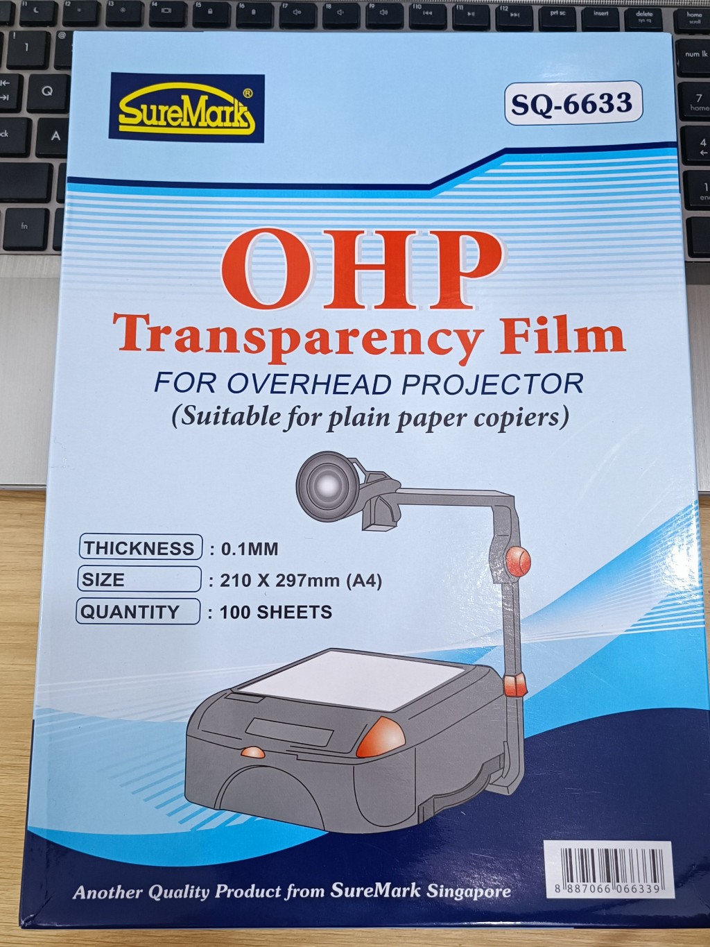 Combo 10 tờ Film chiếu A4 SureMark SQ-6633 OHP Transparency Film (Phim ...