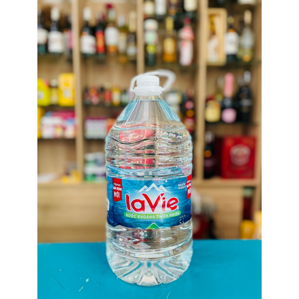 NƯỚC KHOÁNG THIÊN NHIÊN LAVIE 5L (THÙNG 4 CHAI) - NƯỚC UỐNG ĐÓNG BÌNH ...
