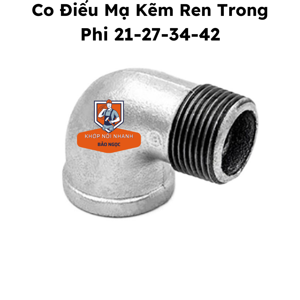 Co điếu Ren Trong Ren Ngoài Phi 21,27,34,42 Khơp Nối Nhah Bảo Ngọc ...