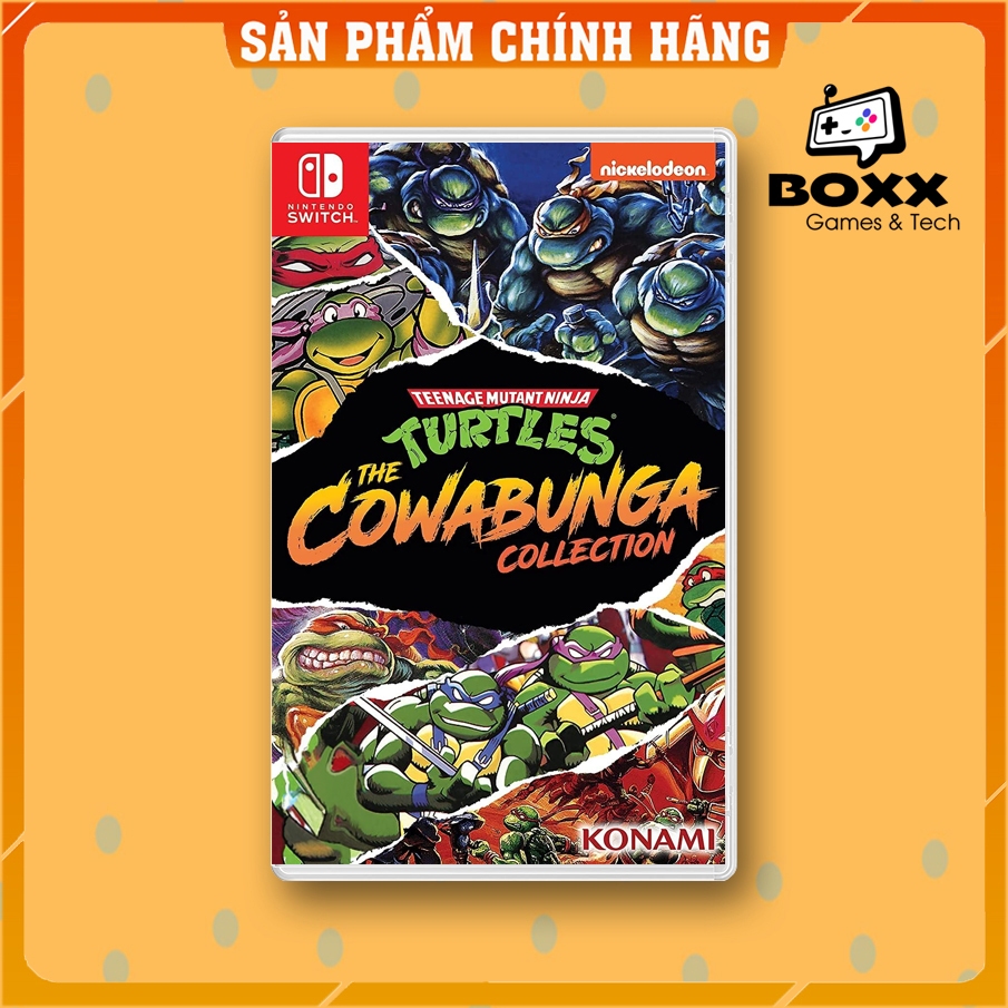 Băng Game Teenage Mutant Ninja Turtles Cowabunga Collection Nintendo ...