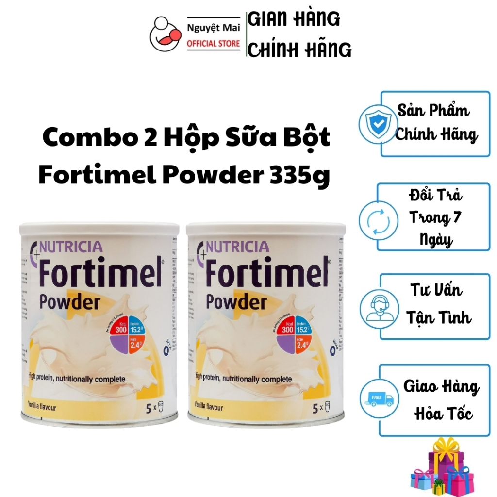 [Date t1/2026] Combo 2 Hộp Sữa Bột Fortimel Powder 335g | Shopee Việt Nam