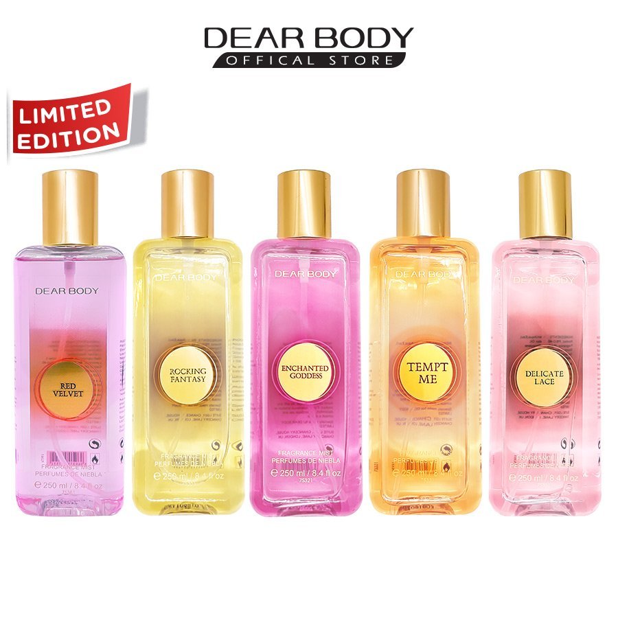 Xịt Thơm Toàn Thân DEAR BODY Fragrance Body Mist 250ml (Bản Giới Hạn ...