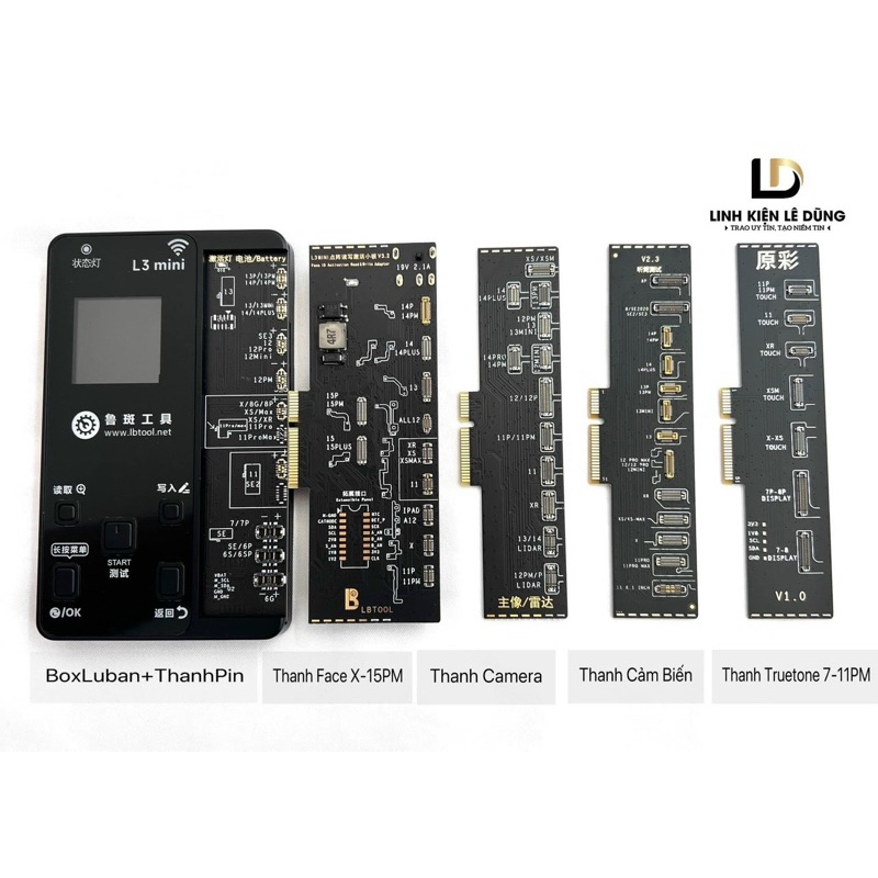 Box Luban 𝐋𝟑 𝐌𝐢𝐧𝐢 Đa Chức Năng ( Fix Face,Pin,Màn,Cảm Biến, Camera ...