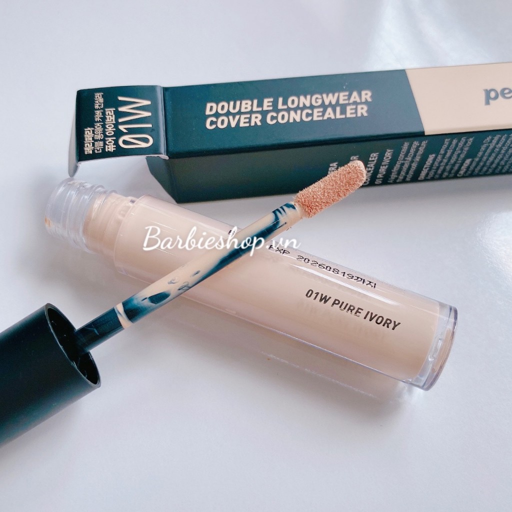 Kem Che Khuyết Điểm Ink Peripera Double Longwear Cover Concealar 5.5g ( Màu 01w-02w-03w ...