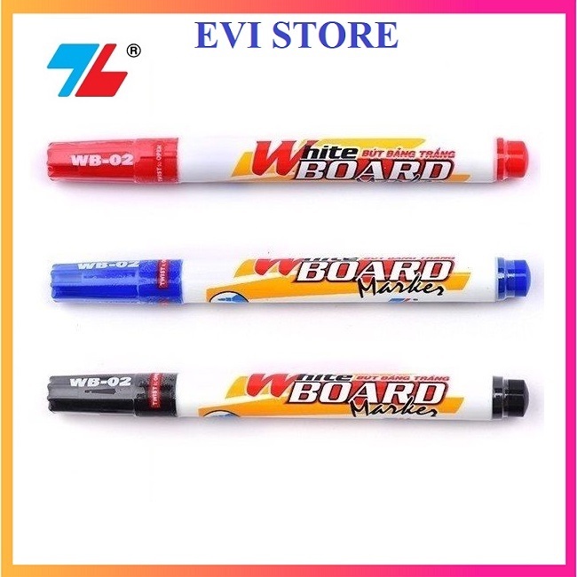 [Hàng chính hãng] Bút dạ viết bảng Thiên Long WB-02 / Bút lông bảng nhỏ WB02 dễ dàng tẩy xóa ...