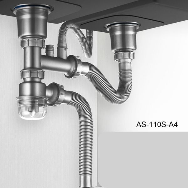 Xiphong Thoát Nước Chậu Rửa Bát, Ống Thoát Bồn Rửa Chén Chậu INOX, Nhựa ...