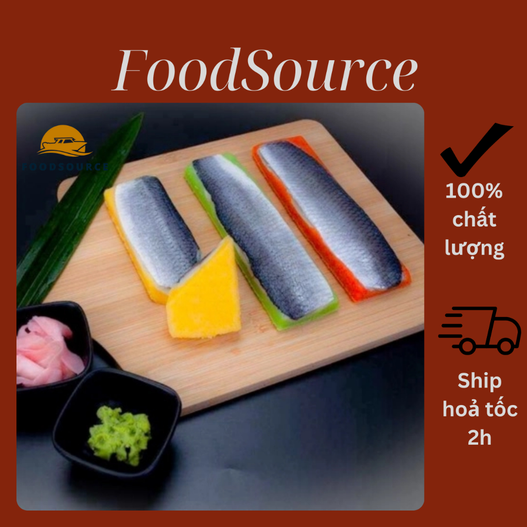 [Foodsource/(1kg)] Cá trích ép trứng Xanh 850g - Tsukuri Nishin | Shopee Việt Nam