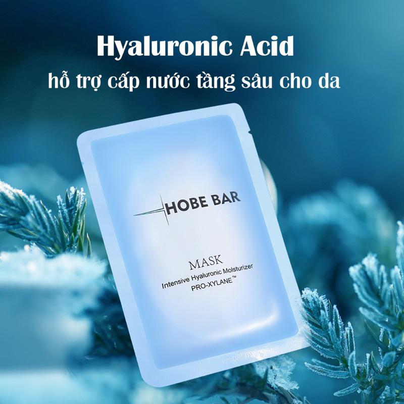 (hộp 5mieng)Mặt Nạ Dưỡng Ẩm Hobe Bar Cấp Ẩm Phục Hồi Da, Dưỡng Trắng Mờ ...