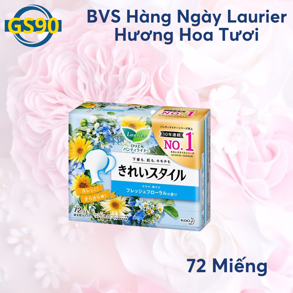 BVS Hàng Ngày Laurier Nhật Bản Gói 72 Miếng 5 Mùi - Hàng Chính Hãng Nội ...
