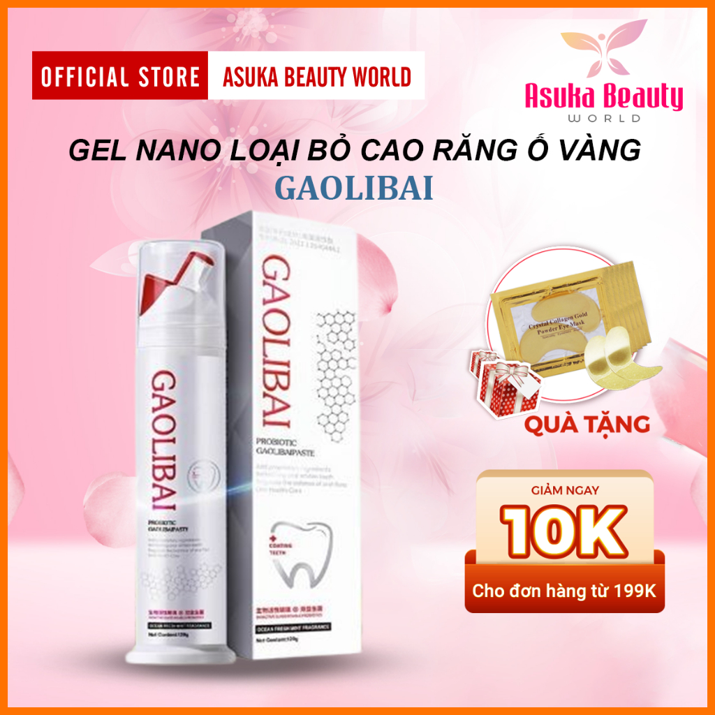 Gel Nano Bạc Gaolibai Đánh Bật Cao Răng Sạch Mảng Bám Trắng Răng Cho ...