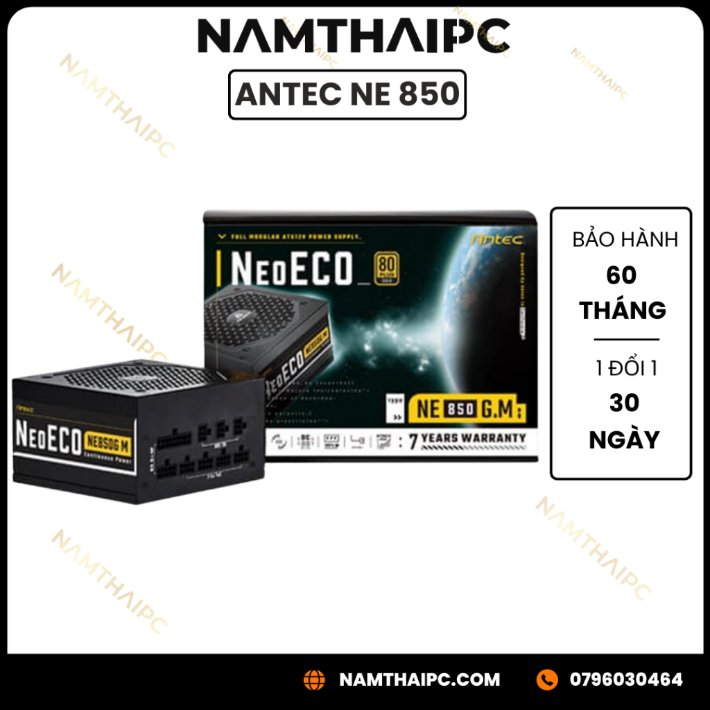 Nguồn Máy Tính ANTEC NeoECO NE850G (850w, 80 Plus Gold, modular), NEW | Shopee Việt Nam
