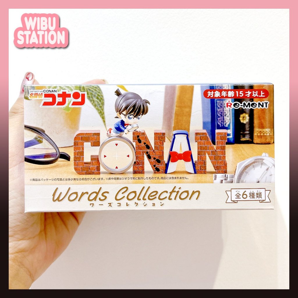[WibuStation] Hộp Mô Hình Nhân Vật Detective Conan Words Collection | Shopee Việt Nam