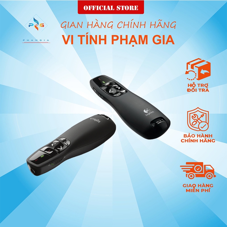Bút trình chiếu Logitech R400 chính hãng Full box | Shopee Việt Nam