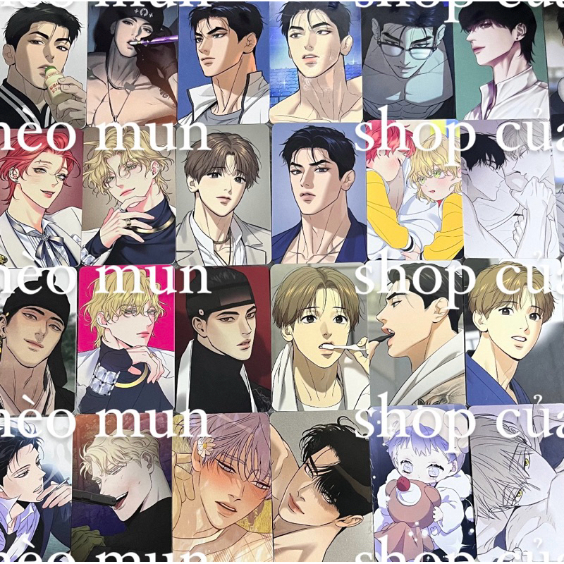 ảnh card boylove manhwa jinx checkmate dạ ký honeytrouble | Shopee Việt Nam