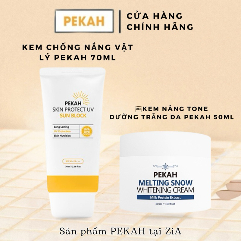 KEM CHỐNG NẮNG PEKAH SKIN PROTECT UV SUN BLOCK SPF50 PA+++ 70ml ...