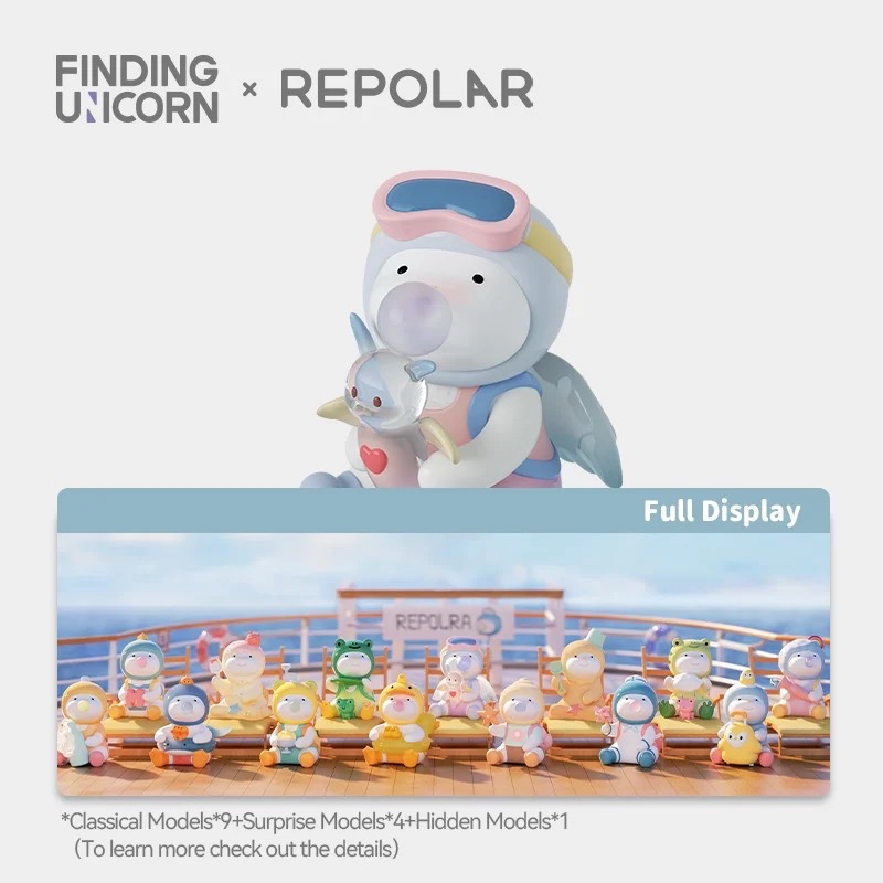 Finding Unicorn: REPOLAR Wonderful Summer Trip (Blind box set 10 hộp) | Shopee Việt Nam