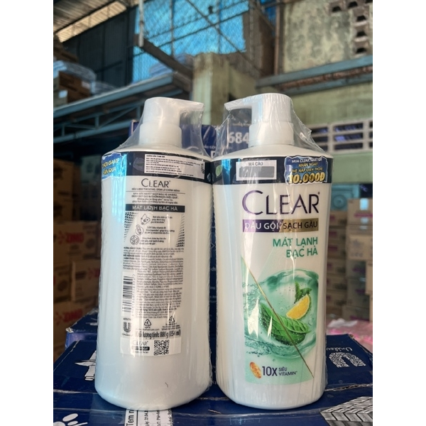 Dầu gội đầu Clear sạch gàu ngứa và vi khuẩn suốt 48 Giờ 880g | Shopee Việt Nam
