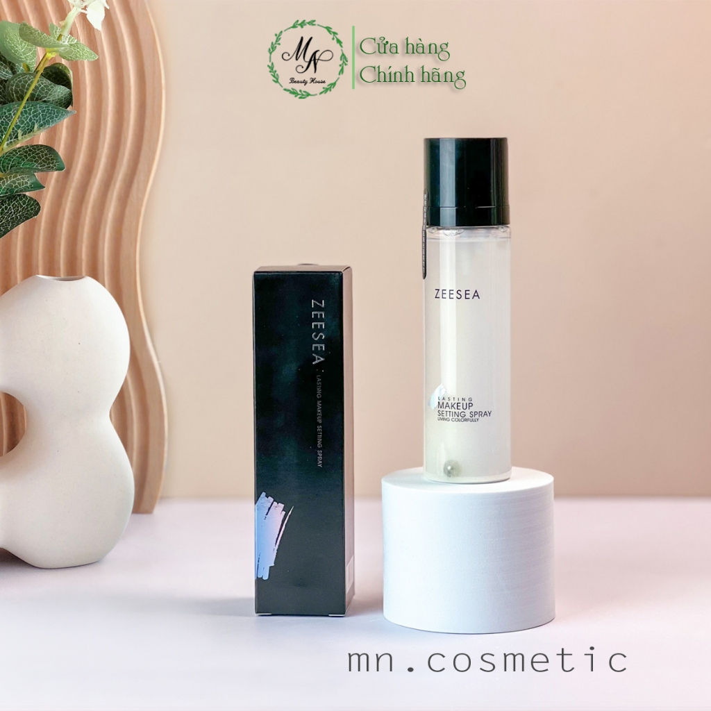 Xịt Khóa Nền Makeup Trang Điểm Ánh Nhũ ZEESEA Lâu Trôi Tạo Lớp Nền Mịn Lì Căng Bóng | Shopee ...