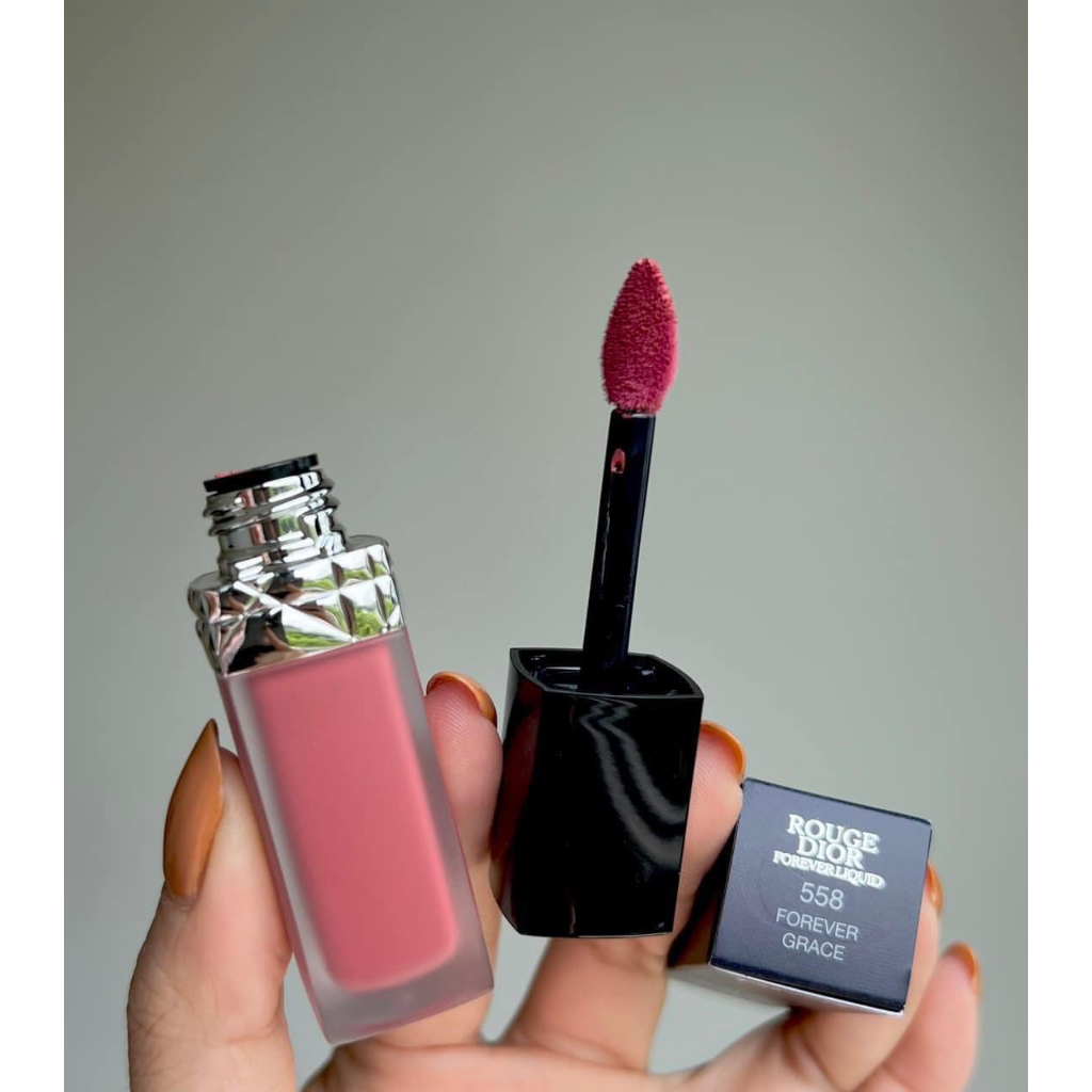 Son Dior 558 Rouge Forever Liquid Forever Grace | Shopee Việt Nam