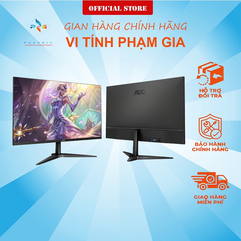 Màn hình LCD 27 inch AOC 27B1H/74 chính hãng - Bảo hành 36 tháng | Shopee Việt Nam