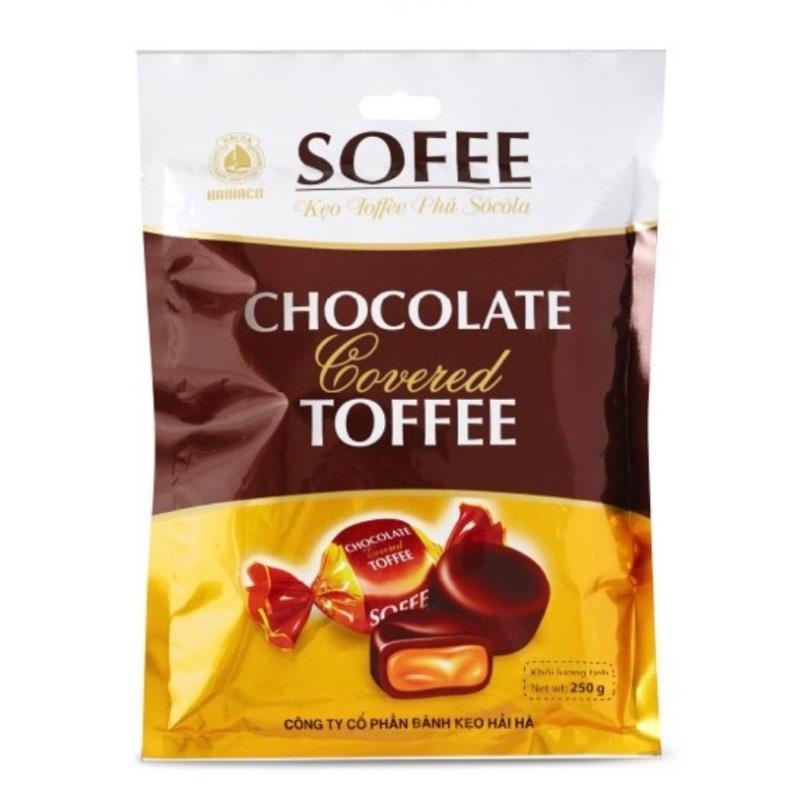 Kẹo Sofee Toffee Phủ SôCôla Chocolate Covered (Gói 250g) | Shopee Việt Nam