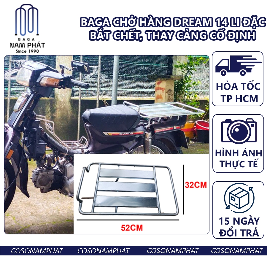 Baga Chở Hàng Dream 14 Li Sắt Đặc Bắt Chết Thay Cảng Cố Định Baga Chở ...