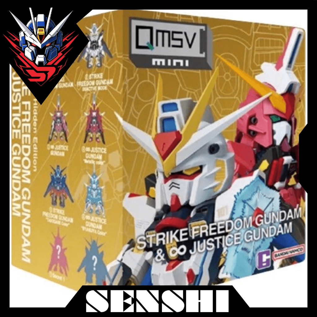 Blind Box Gundam SEED Freedom QMSV Mini - Strike Freedom Gundam và ...