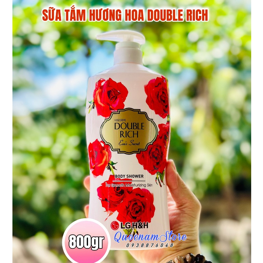 Sữa tắm Double Rich 800gr chính hãng | Shopee Việt Nam