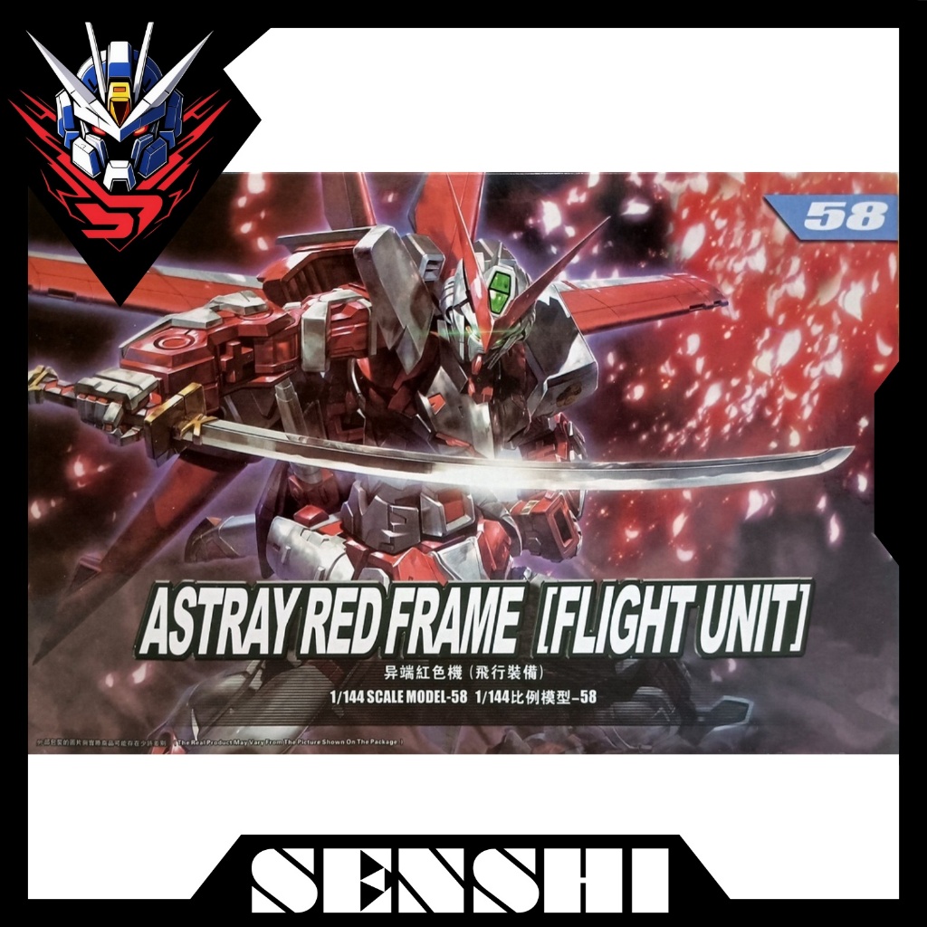 Mô hình lắp ráp 1/144 58 Astray Red Frame (Flight Unit) Gao Gao ...