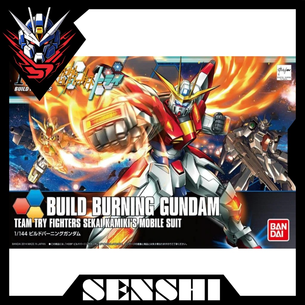 Mô Hình Lắp Ráp Gundam HG BF Build Burning | Shopee Việt Nam