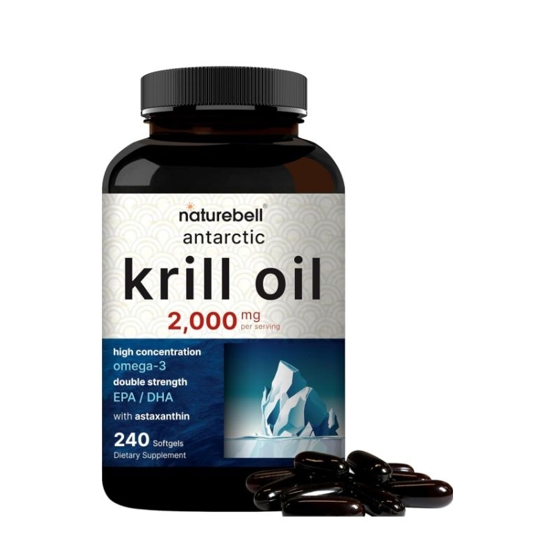 Dầu Nhuyễn Thể Nam Cực Krill Oil 2000mg, Omega3, DHA, EPA Chứa ...