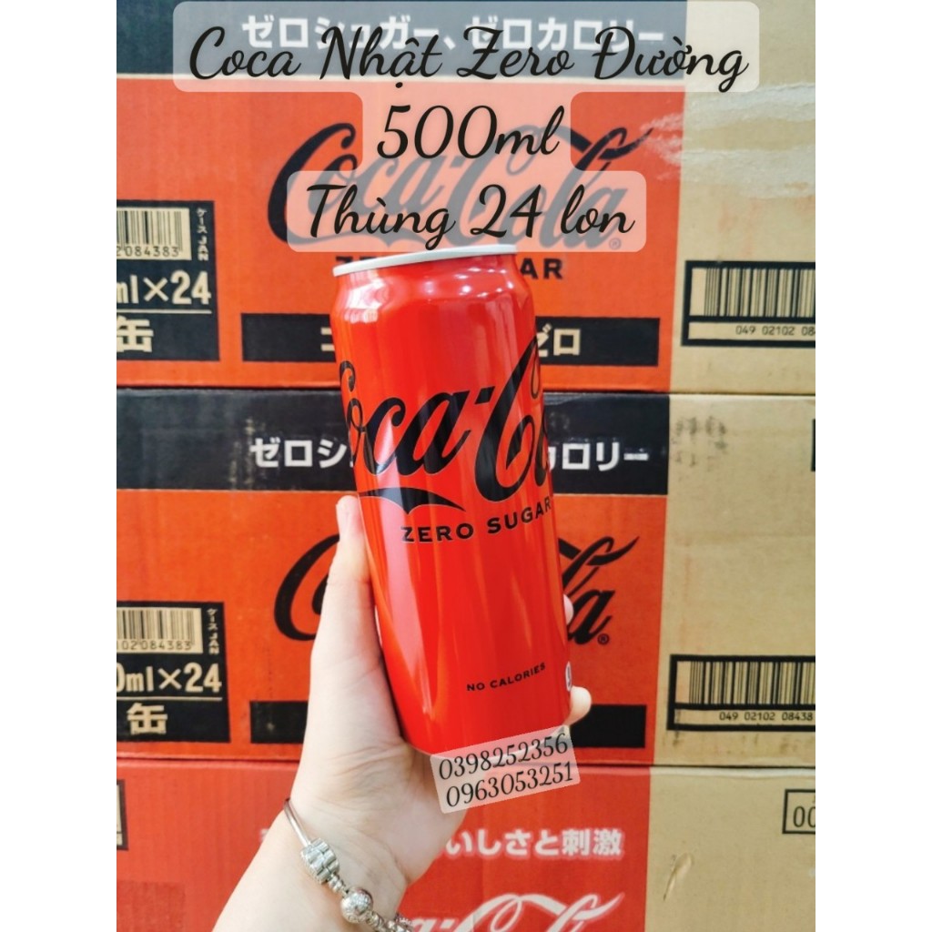 Nước Ngọt Coca Cola ZERO SUGAR 500ml ( 1 lon) Lý Trinh | Shopee Việt Nam