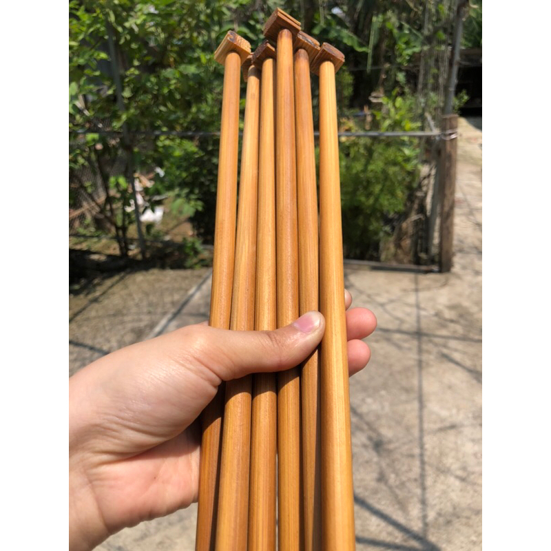 Cầu thẳng tre già kèm tai đủ kích thước KAMON | Shopee Việt Nam