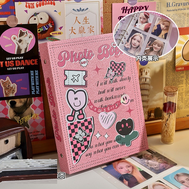 Binder A5 Y2K / Album Ảnh Bìa Cứng đựng card ( CÓ KÈM RUỘT) | Shopee ...
