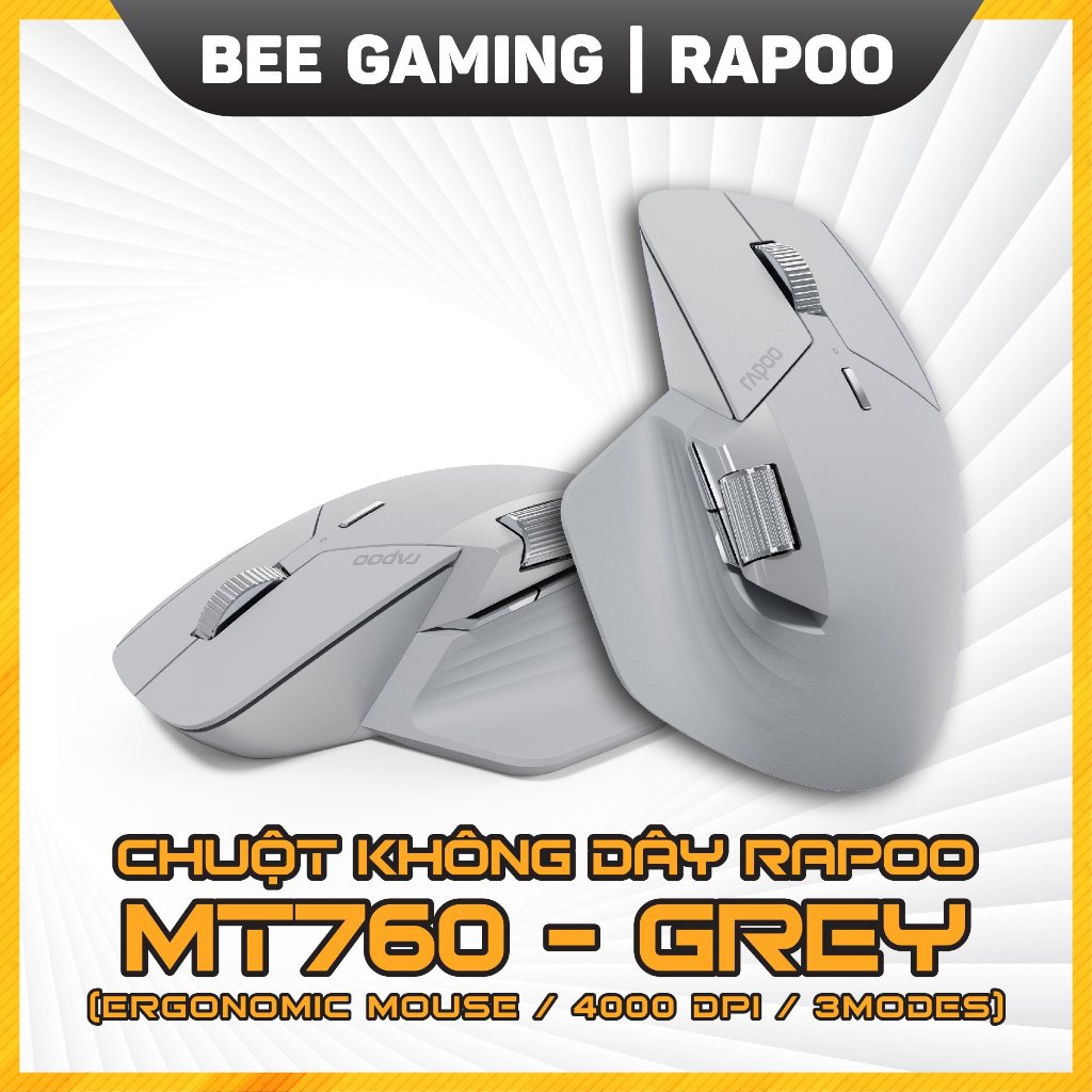 Chuột không dây cao cấp Rapoo – MT760 (Công nghệ truyền màn hình chéo ...