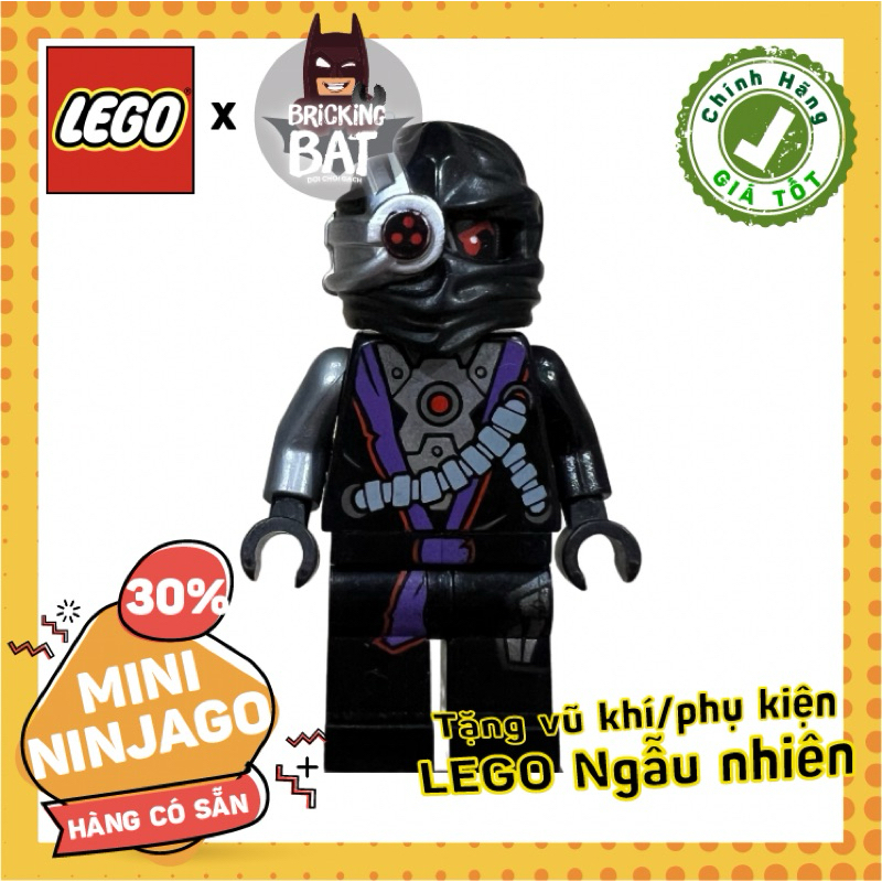 [Bricking Bat] LEGO Minifigs - Ninjago Nindroid Collection | Shopee ...