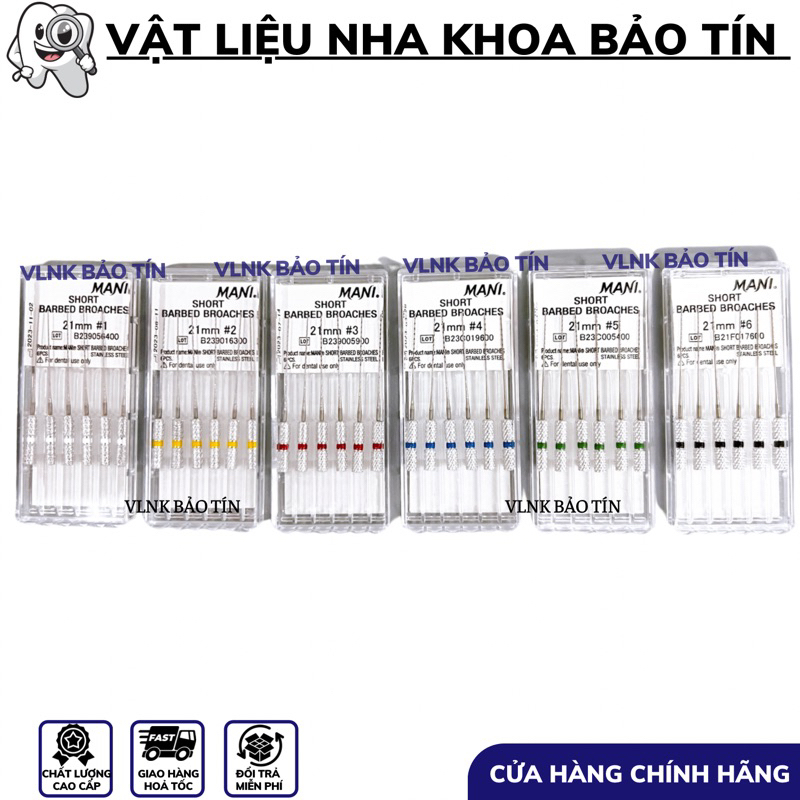 Trâm gai Mani dùng trong nha khoa Trâm gai nhật kim gai mani nhật ...