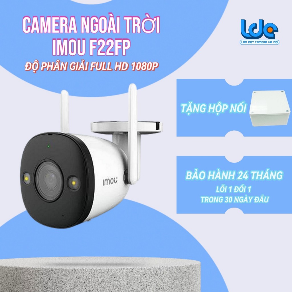Camera IPC-F32FP (2.0MP, wifi, alarm), Camera ngoài trời, ban đêm có ...