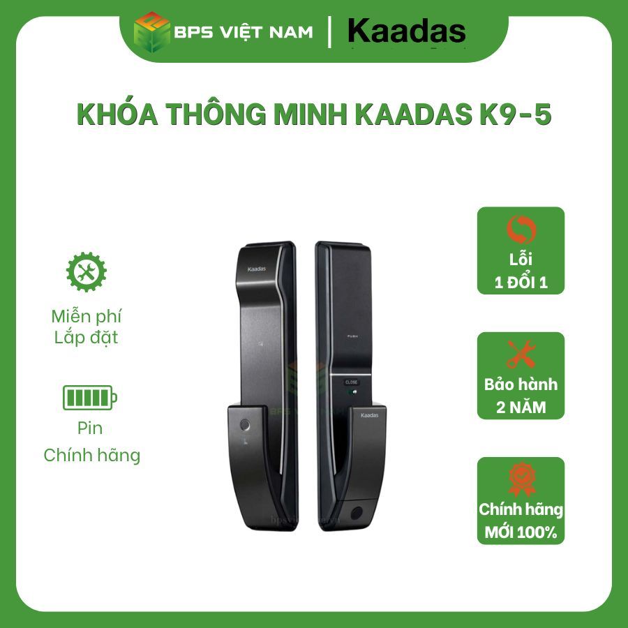 Khóa thông minh Kaadas K9-5-chính hãng - bảo hành 24 tháng | Shopee Việt Nam