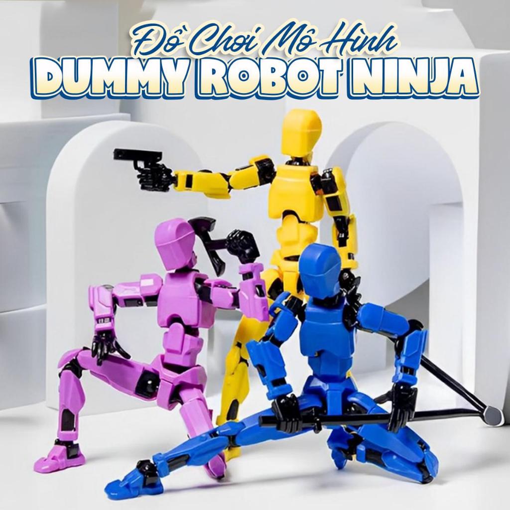 Đồ Chơi Mô Hình Dummy Robot Ninja Biến Hình Nhiều Khớp Nối Cho Bé ...